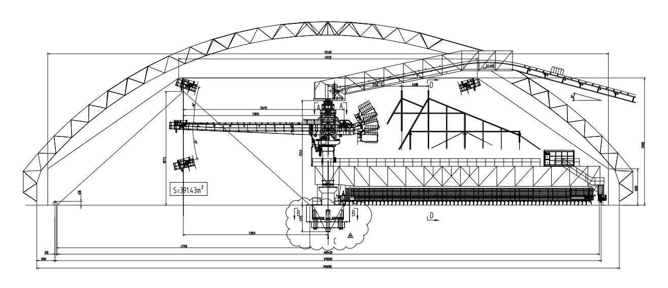 Stacker & Reclaimer - Sinoma Cement spare parts